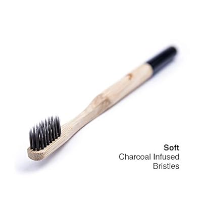 Native Birds Bamboo Toothbrush | Charcoal Infused Bristle | Escape Waste
