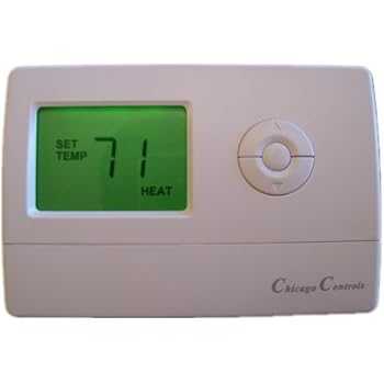 HC71SB Auto Setback - 100% Tamperproof Thermostat by Chicago Controls ...