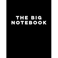 The Big Notebook: 8.5" X 11", 600 pages, Blank Journal: Big Notebook ...