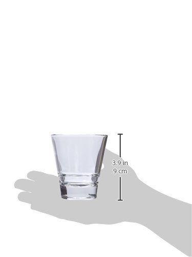 Libbey Glassware 15709 Endeavor Rocks Duratuff Glass, 7 oz. (Pack of 12 ...