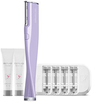 DERMAFLASH ONE Device, Exfoliating and Peach Fuzz Hair Removal, Sonic ...