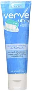 Amazon.com: Verve Ultra SLS-Free Toothpaste with Fluoride, 4.5 oz ...