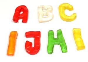 Amazon.com : Gummi Alphabet Letters 1.5 lb : Gummy Candy : Grocery ...