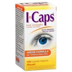 Amazon.com: Icaps I-Caps Eye Vitamin & Mineral Supplement Coated ...