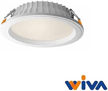 Wiva lighting - Empotrable wl aland dwl fijo 20w nw vwfl blanco: Amazon ...