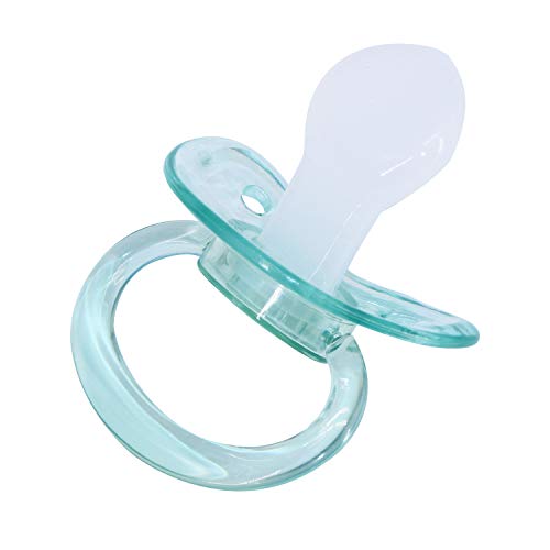 Adult Sized Pacifier Candy Cute Baby Pacifiers (Transparent Green ...