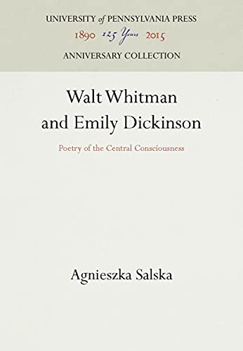 Amazon.com: Walt Whitman and Emily Dickinson: Poetry of the Central ...