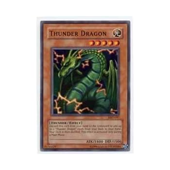 Amazon.com: Yu-Gi-Oh! - Thunder Dragon (DLG1-EN041) - Dark Legends ...