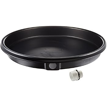 Rheem AP12934 Plastic Water Heater Drain Pan with Fittings, 20-Inch ...