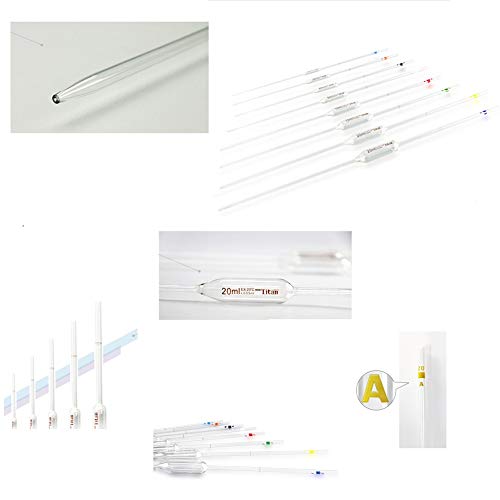 Bulb Form Pipette, 50ml - Class A - Color Coded Volumetric Pipette ...