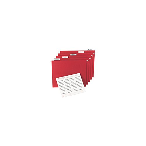 Avery WorkSaver Tab Inserts 2 Inches White 100 Inserts 11136 
