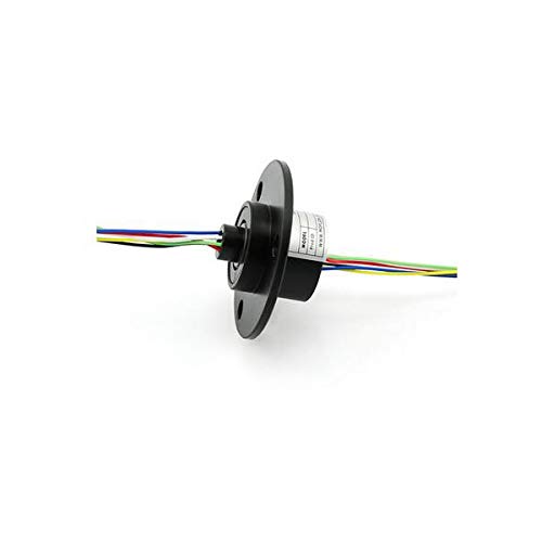 Taidacent Through Bore Electrical Slip Ring Rotary Electrical Contact 6 ...