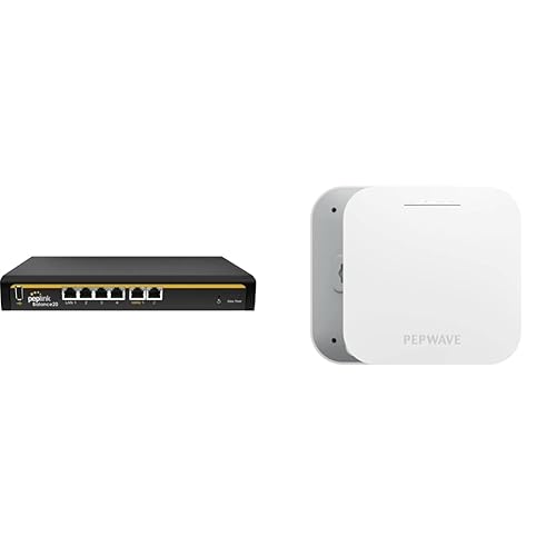 Peplink Balance 20 Dual-WAN Router, Black (BPL-021) and Peplink AP One ...