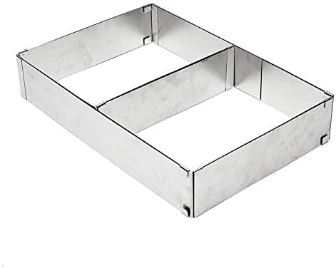 Stainless steel rectangular cake mold - Silver price in Saudi Arabia ...