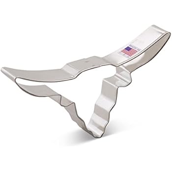 Amazon.com: Bull Skull Cookie Cutter by The Fussy Pup (4 inch): Kitchen ...