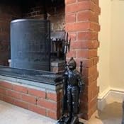 Fire Vida 5 Piece Knight Soldier Fire Companion Set Fireplace Fireside ...