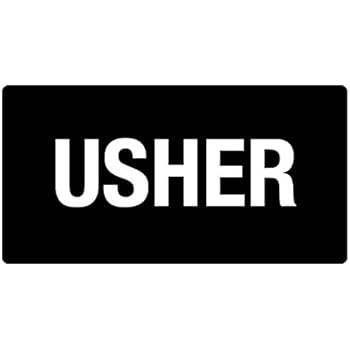 Amazon.com : Usher Name Tag - Pack of 3 : Office Products