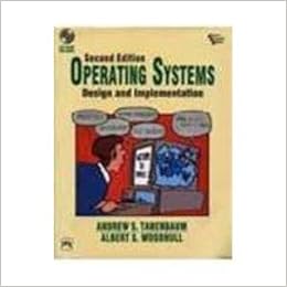 OPERATING SYSTEMS: DESIGN AND IMPLEMENTATION, 3RD ED.: Amazon.co.uk ...
