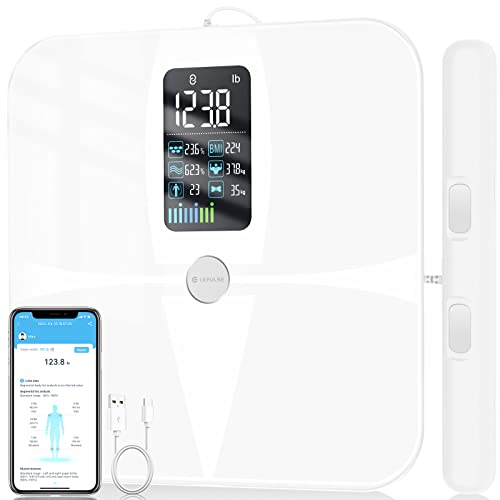Scales for Body Weight and Fat, Lepulse Large Display Weight Scale ...