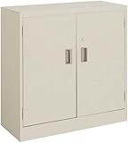 Amazon.co.jp： kokuyo 保管庫 浅型 両開き扉 W880×D380×H1790mm S-360F1NN: 文房具・オフィス用品