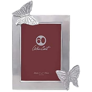 Amazon.com - Arthur Court Designs Aluminum 5x7 Magnolia Flower Blossom ...