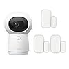 Aqara 2K Security Indoor Camera Hub G3 Plus 3 Door and Window Sensor, AI Facial and Gesture ...