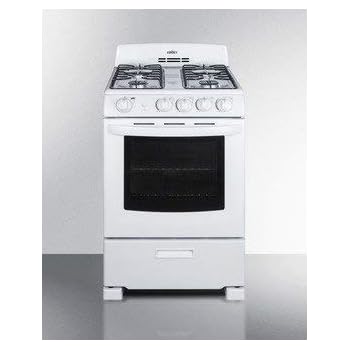 Amazon.com: Summit RG244WS 24 Inch Wide 2.9 Cu. Ft. Free Standing Gas ...