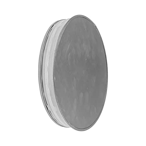 HVAC OV Galvanized Metal Duct End Cap - 8 Inch Fit - Available in ...