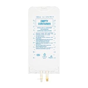 Empty IV Container/Bag, 1000ml by Hospira: Amazon.co.uk: Kitchen & Home