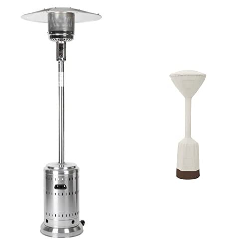 Amazon Basics Stainless Steel, Commercial, Propane 46,000 BTU, Outdoor ...
