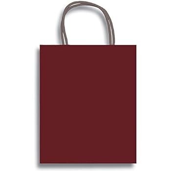 Amazon.com: 12 x 9" Medium Maroon Kraft Tint Paper Party Supplies Favor ...