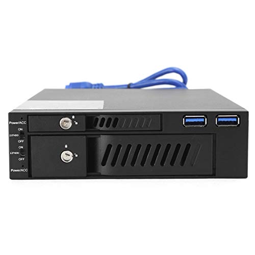 Harde schijf Mobiel rack Optisch station met twee schijven USB MR-6203 ...