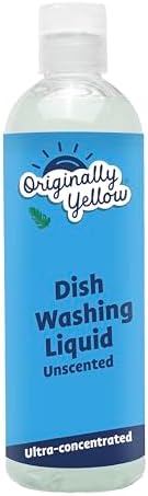 Originally Yellow Plant-Based Dish Soap Liquid | Fragrance and Dye-Free ...
