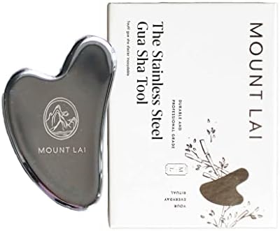 Mount Lai - The Stainless Steel Gua Sha Facial Lifting Tool | Cooling Gua Sha to Sculpt Facial ...
