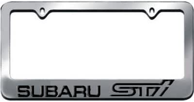 Amazon.com: STi Subaru License Plate Frame: Automotive