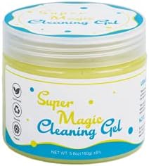 Super Magic Cleaning Gel Soft Sticky Dust Cleaner-Wipe Dust, Hair ...