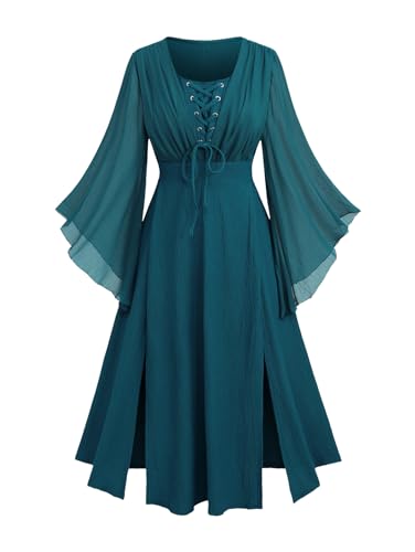 ROSE GAL Rosegal Plus Size Renaissance Costumes Victorian Dress for ...