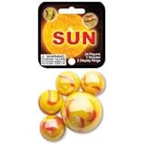 Amazon.com: Mega Marbles - BUMBLEBEE MARBLES NET (1 Shooter Marble & 24 ...