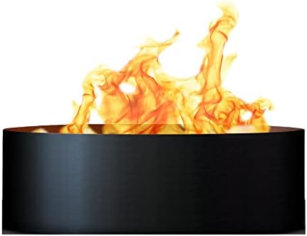 PD Metals Steel Campfire Fire Ring Solid Design - Unpainted - Large 48 ...