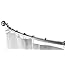 Amazon.com: 58" - 72" Adjustable Curved Shower Curtain Rod - Satin ...