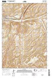 Amazon.com : Lind, Washington topo map by East View Geospatial, 1:24: ...