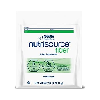 Amazon.com: NutriSource Fiber Supplement Powder Packets, Unflavored, (0 ...