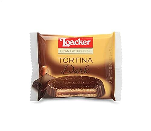 Loacker Tortina Dark Chocolate and Hazelnut Wafer - 21 gm price in ...