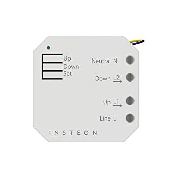 ENERWAVE Z-Wave Plus Dual Relay Switch Module, Z-Wave Relay, Hidden ...