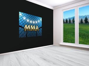 Mma Cage Fighting Wallpaper Wall Mural Design Bedroom Sports – L – BigaMart
