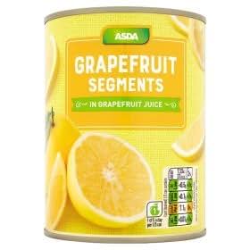Amazon.com : ASDA Grapefruit Segments in Grapefruit Juice 540g ...