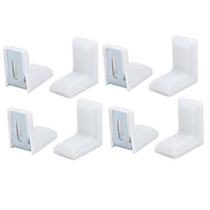 Amazon.com: uxcell 28mmx17mmx28mm Plastic L Shaped Cover Right Angle ...