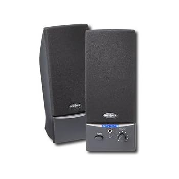 Amazon.com: Insignia 2.0 Amplified Speaker System (2-piece): Computers ...