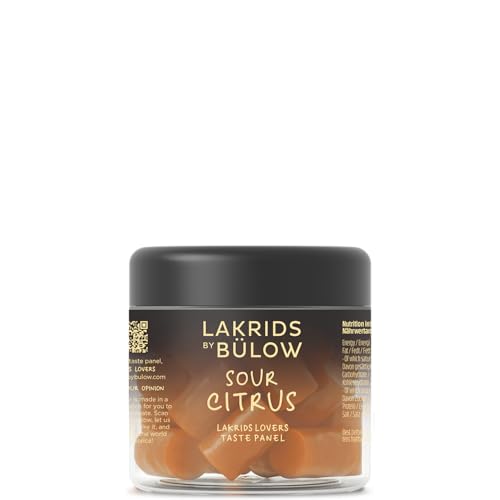 LAKRIDS BY BÜLOW - Sour Citrus - 5.3 oz - Fruity Gourmet Licorice ...