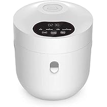 Mishcdea Small Rice Cooker Cups (Uncooked), 12 Hours Preset And Keep ...